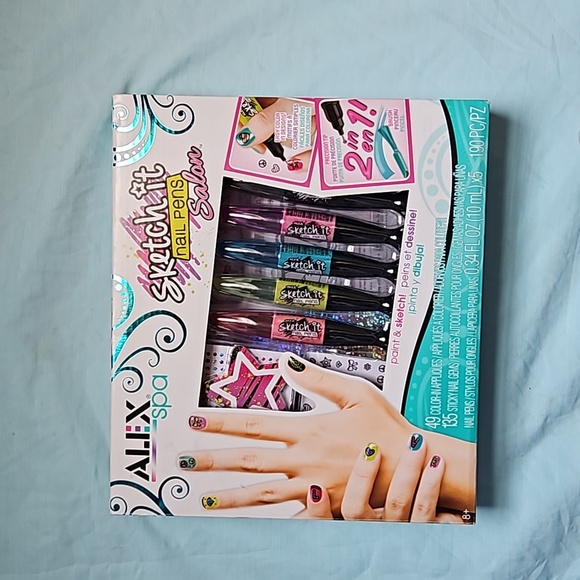 Other | Alexa Spa Sketch It Nail Pin Salon Kit | Poshmark